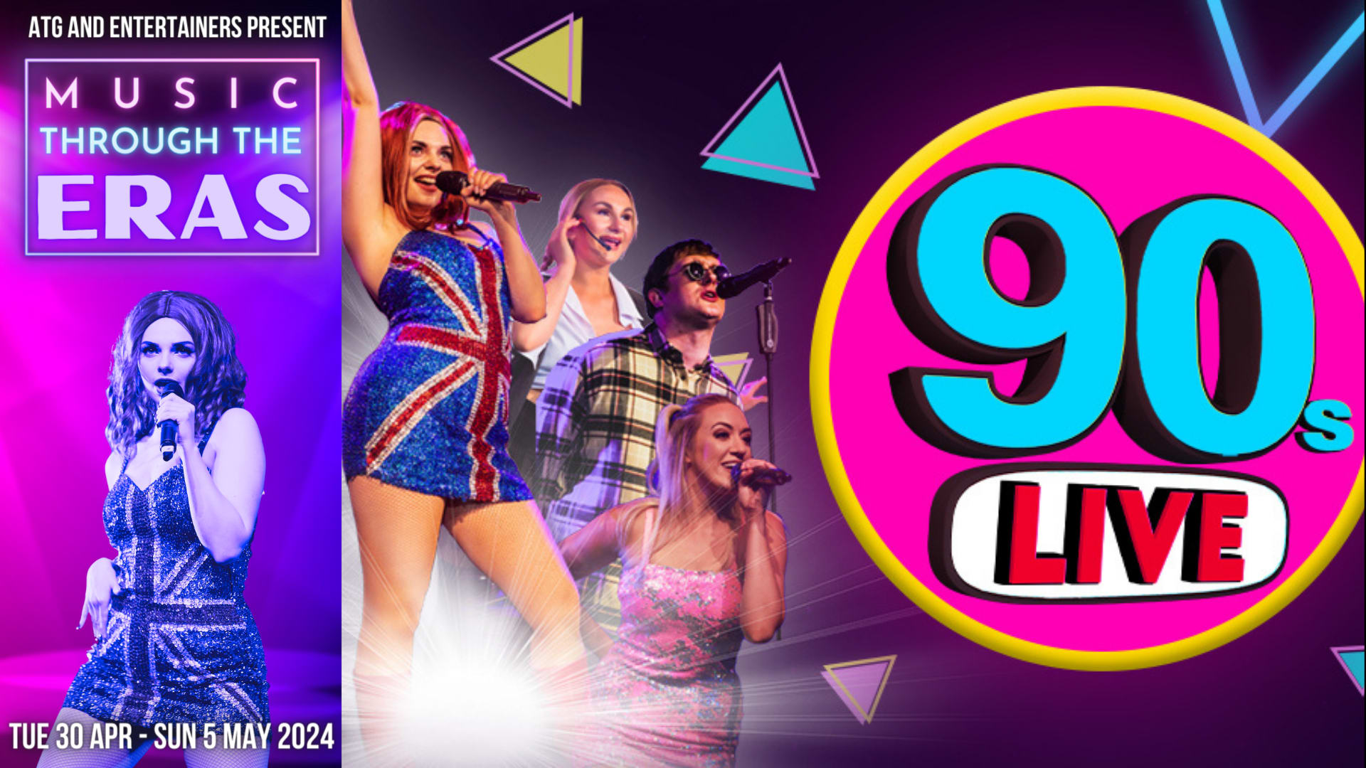 90s Live Tickets | New Wimbledon Theatre in Wimbledon | ATG Tickets